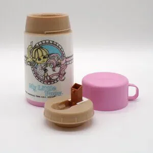 aladdin | Dining | Vintage 986 My Little Pony Lunch Box Thermos Pink ...